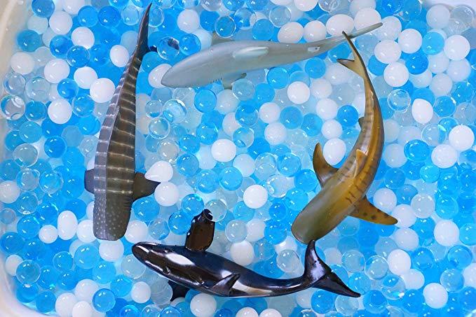 Sensory4u Dew Drops Swimming with Sharks Sensory Bin Kit – Boop Baby